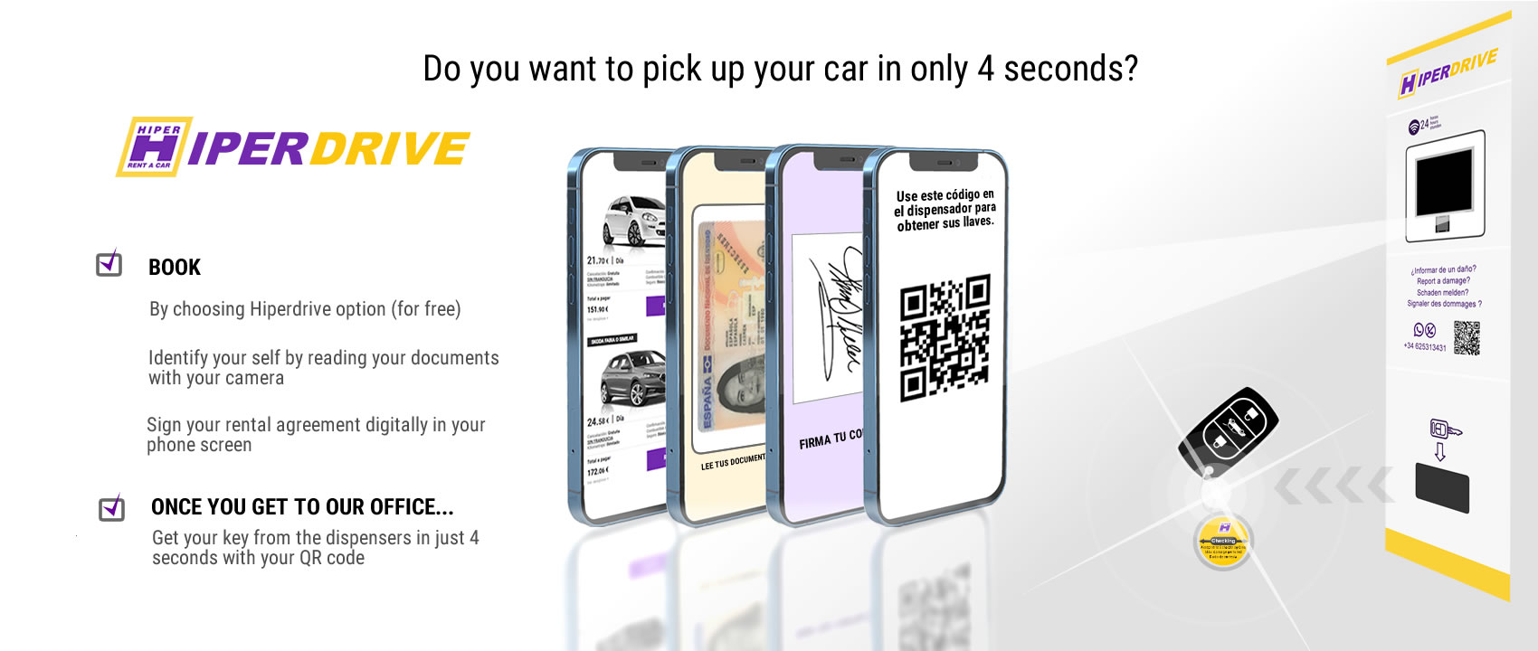 Contactless Car Hire at Mallorca Airport - Hiper Rent a Car